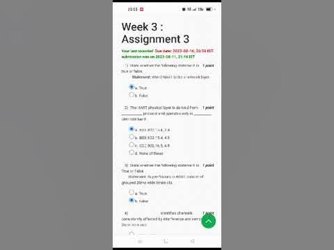 Week 3 Answer - YouTube