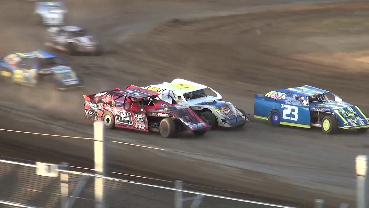 IMCA Sport Mod feature Independence Motor Speedway 6/2/18 - YouTube