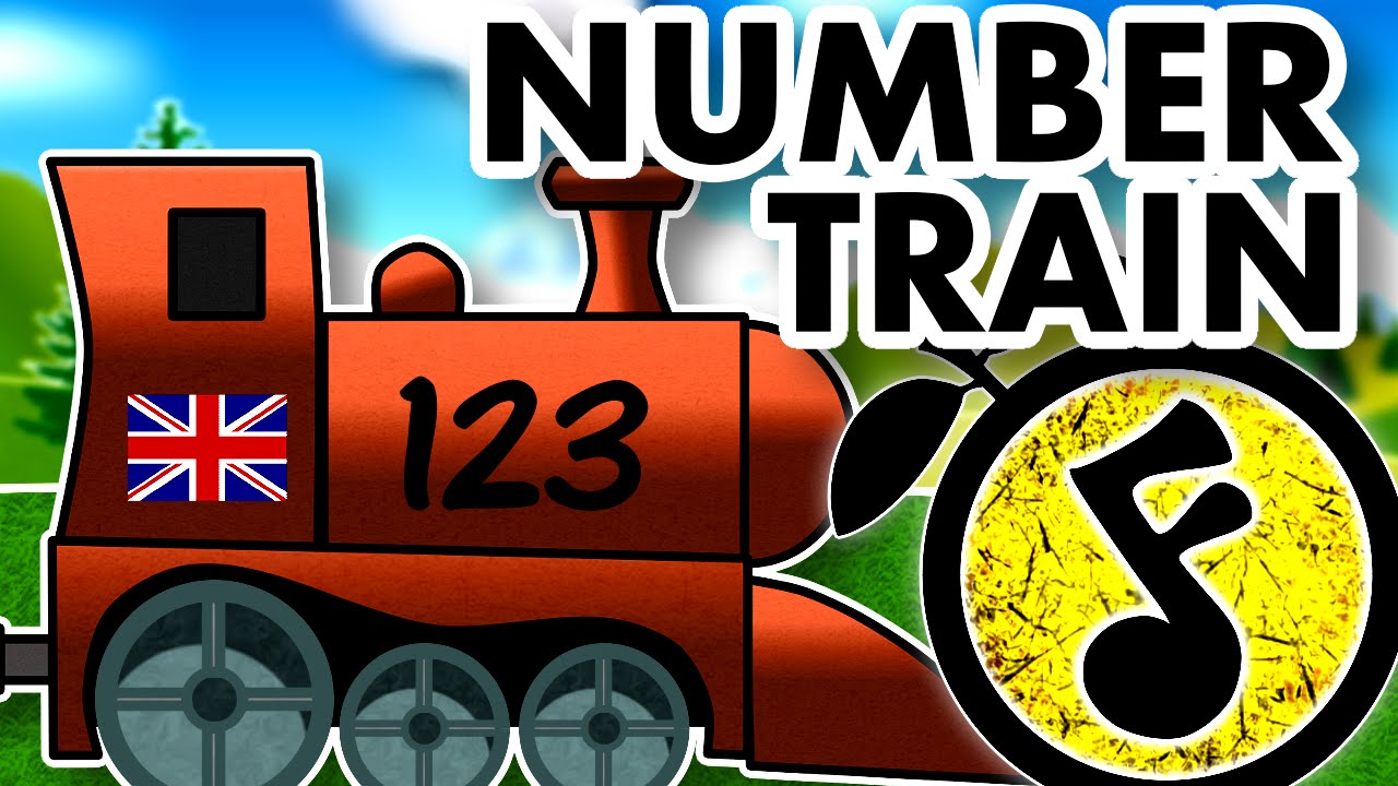 The Number Train - Learn to count from 0-20 - YouTube