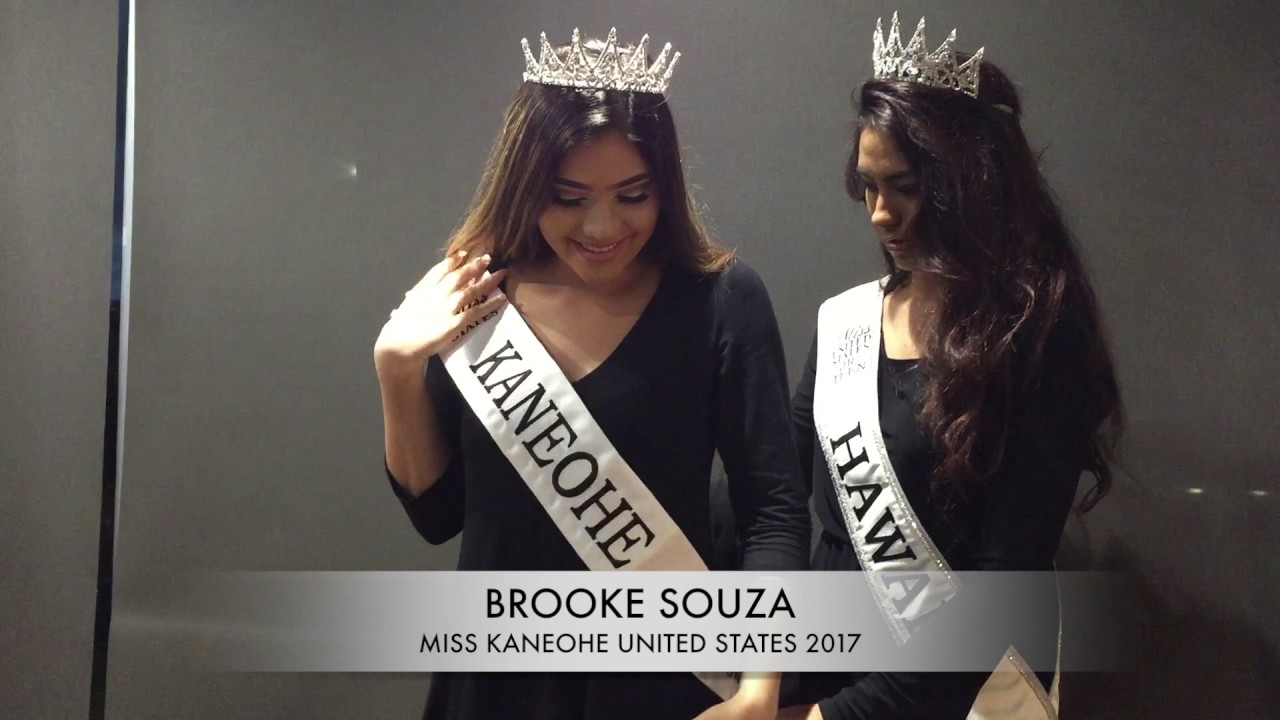 Miss Kaneohe United States 2017 Brooke Souza - YouTube
