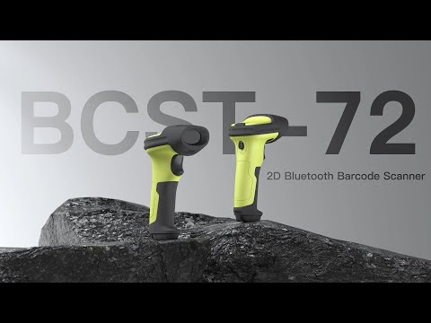 (EN)BCST-72 Bluetooth 2D Barcode Scanner with APP/SDK Support & Fast Accurate Scanning