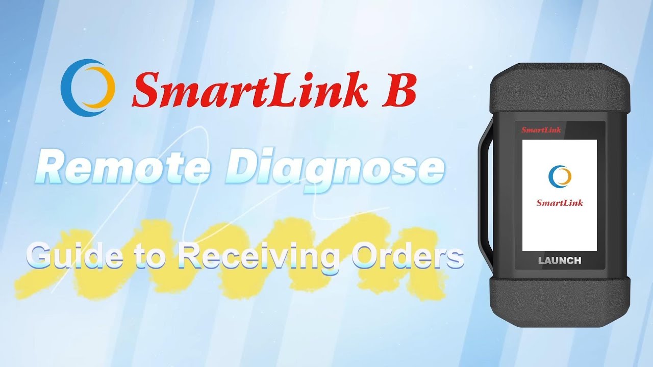 LAUNCH X431 SmartLink B | Guide to Receiving Orders - YouTube