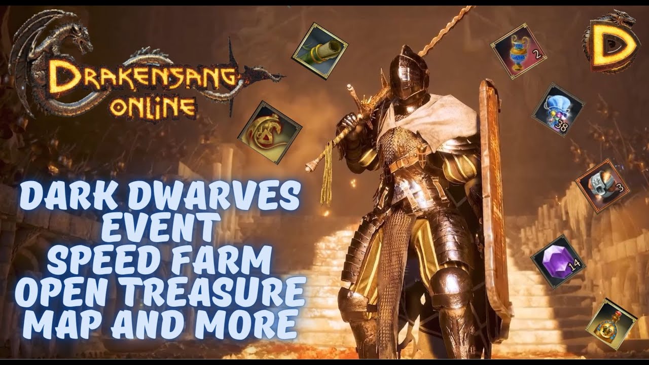 Dark Dwarves Event, Speed Farm, Open Treasure Map and More, Drakensang Online, Drakensang, Dso ...