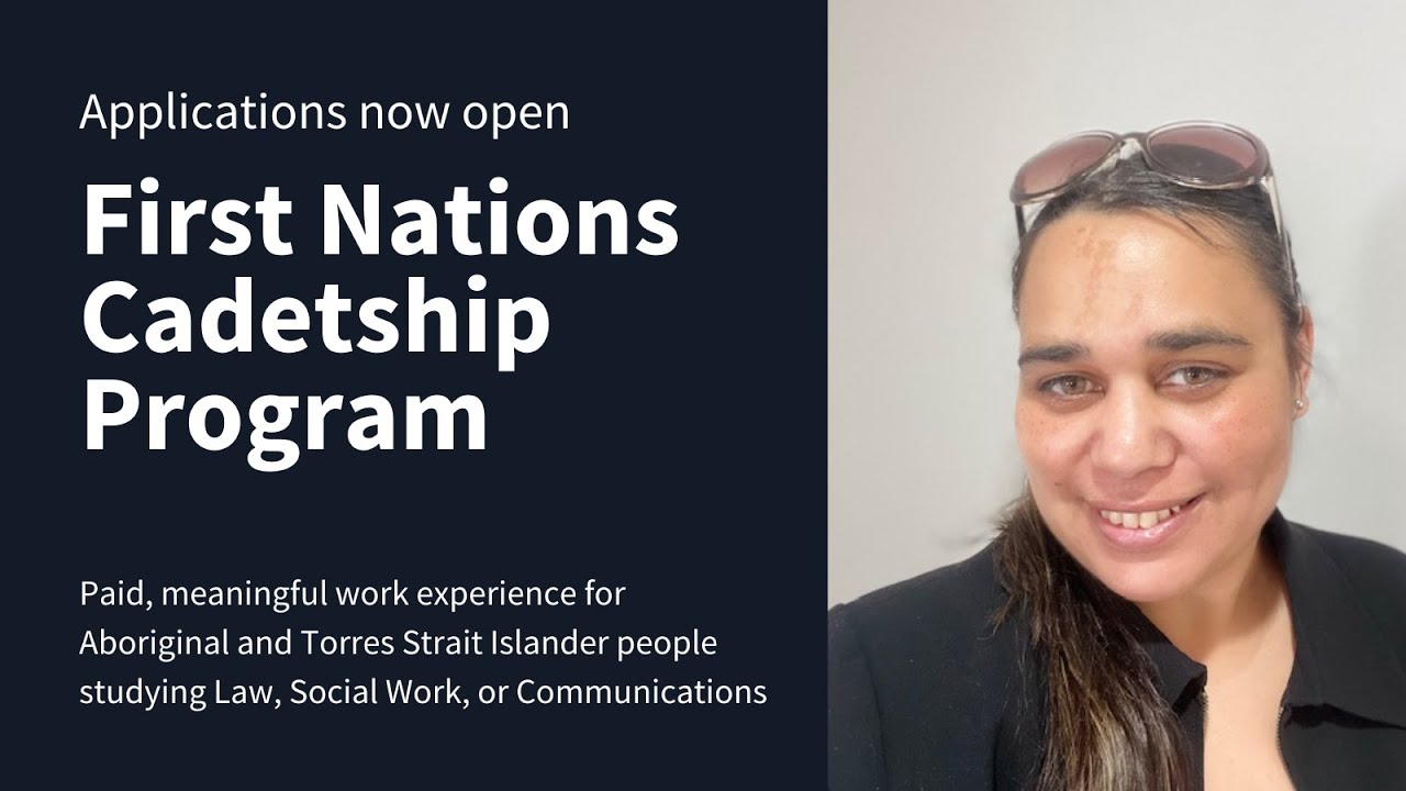 Applications now open: First Nations Cadetship Program - YouTube