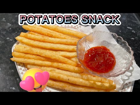 potatoes snack || long fries || french fries || MY LIFE TZ - YouTube