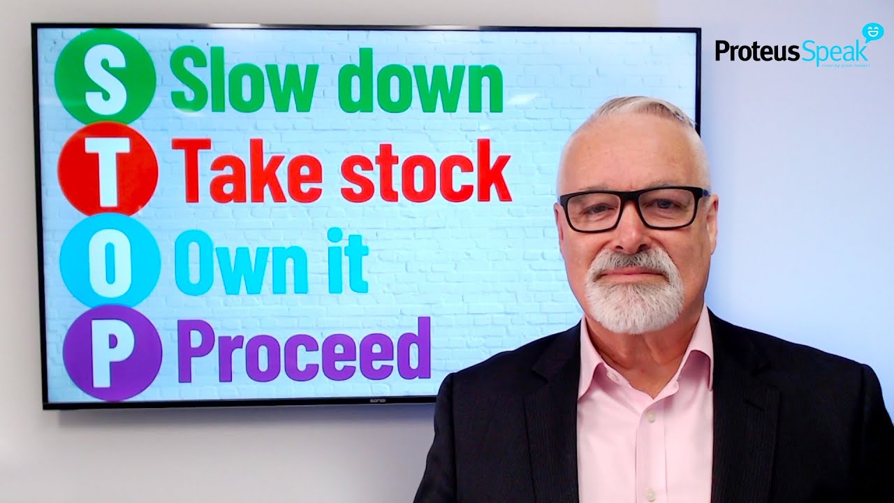 Proteus Speak - Stop Making Frantic Happen! Proteus Leadership - YouTube