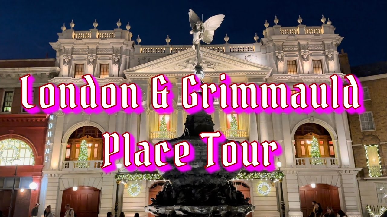 LONDON & GRIMMAULD PLACE TOUR || WIZARDING WORLD OF HARRY POTTER ...