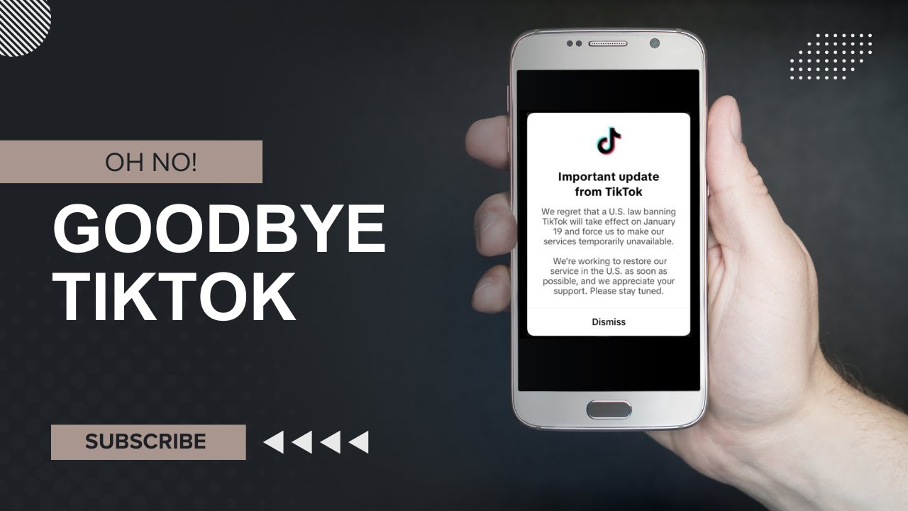 Goodbye US TikTok & Video Breakdown - YouTube