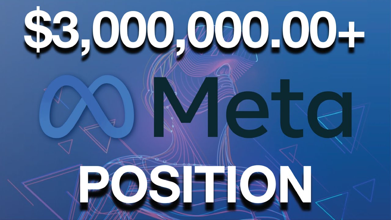MY $3,000,000 BET ON META PLATFORMS STOCK - $FB $MVRS $META - YouTube