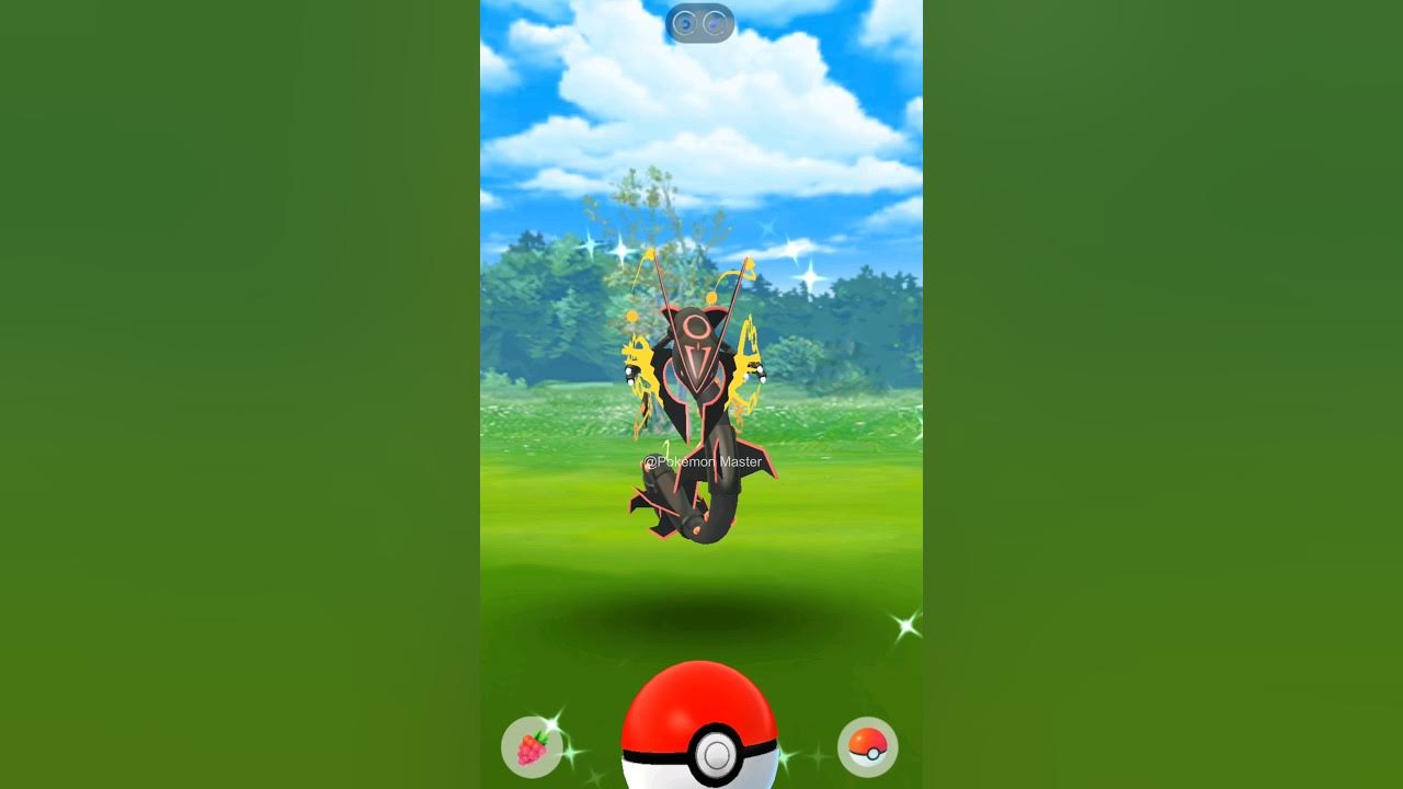 Got 5500+ CP SHINY MEGA RAYQUAZA in POKEMON GO. - YouTube