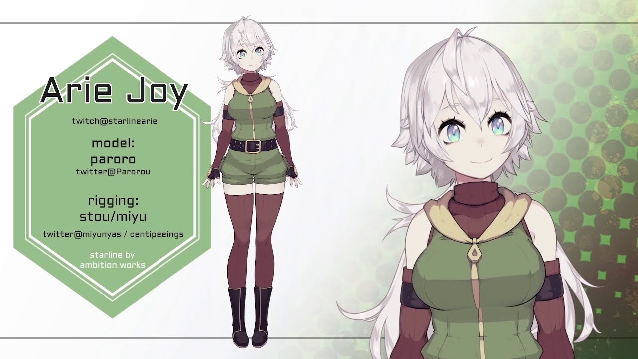 [Live2D] Arie Joy Showcase - YouTube