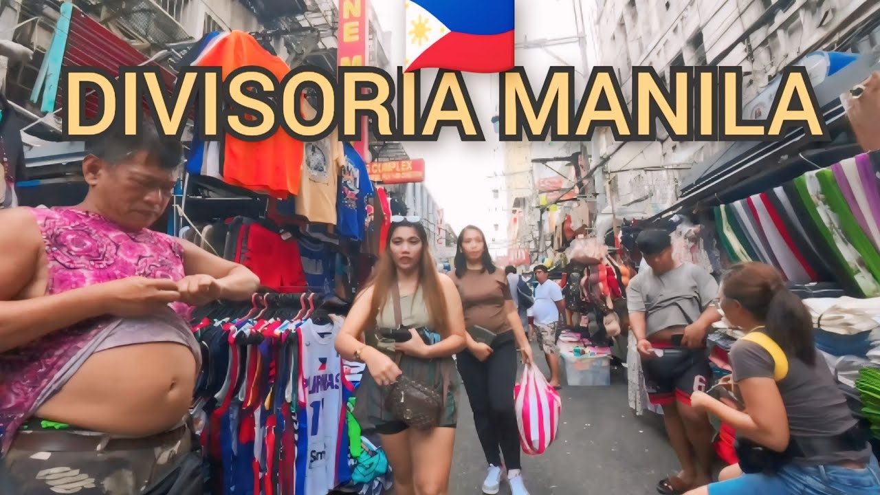 Exploring Divisoria Manila Philippines 🇵🇭-Virtual Tour - YouTube