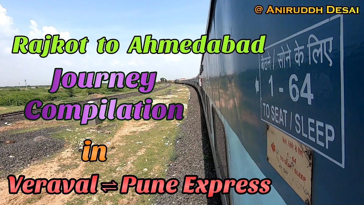 JOURNEY THROUGH SAURASHTRA || Rajkot - Ahmedabad Journey Compilation in ...