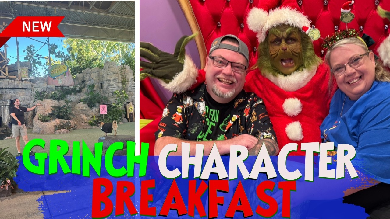 UNIVERSAL STUDIOS ORLANDO Boxing Day 2025 | GRINCH character breakfast ...