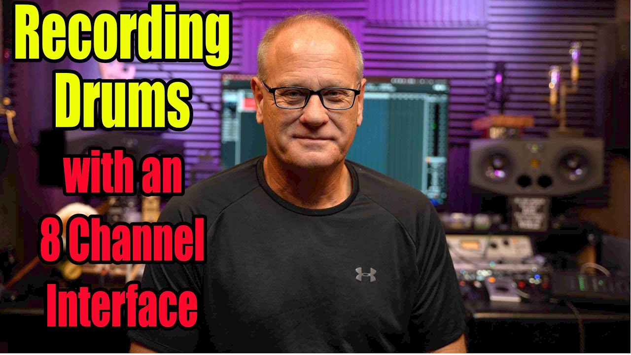 Recording Drums with an 8 Channel Interface - YouTube