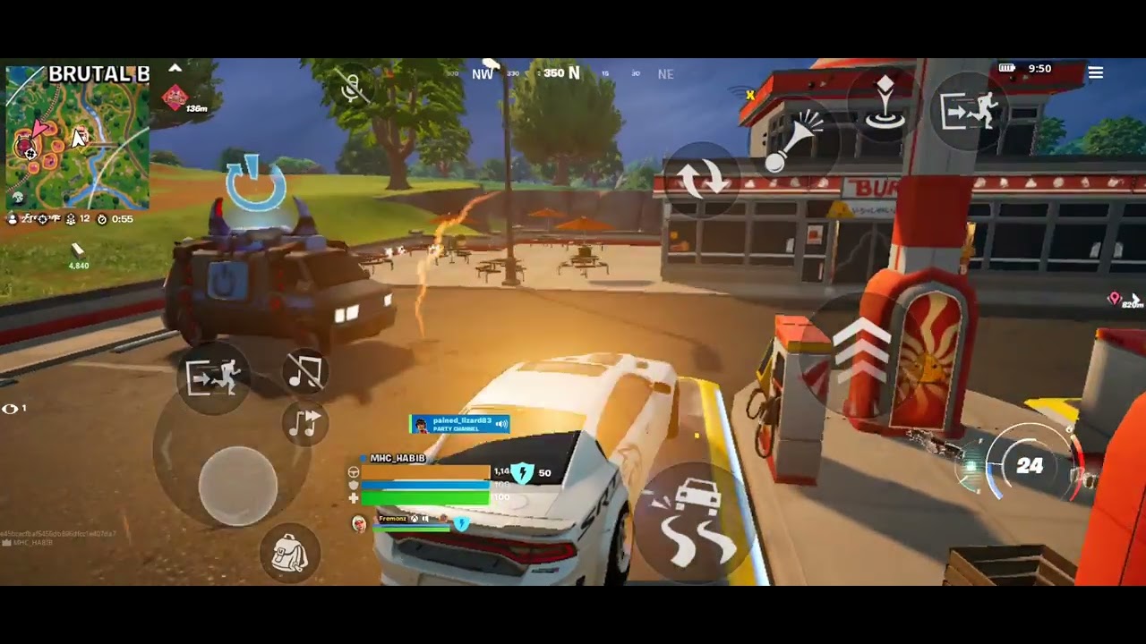 Fortnite gameplay EP:445🤩🤩⚔️⚔️ skin (MARSHA)(TRIOS VICTORY WITH ALI ...