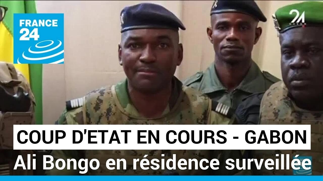 Gabon : Ali Bongo en résidence surveillée, une partie de la population ...