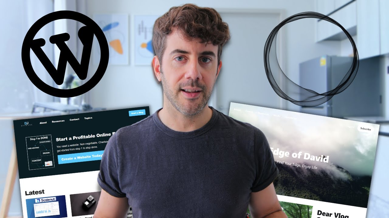Ghost vs WordPress - 1 Year Later Update From Using Both! Which One is Best? - YouTube