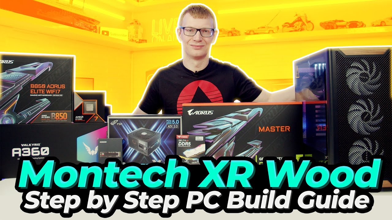 Montech XR Wood Build - Step by Step Guide - YouTube