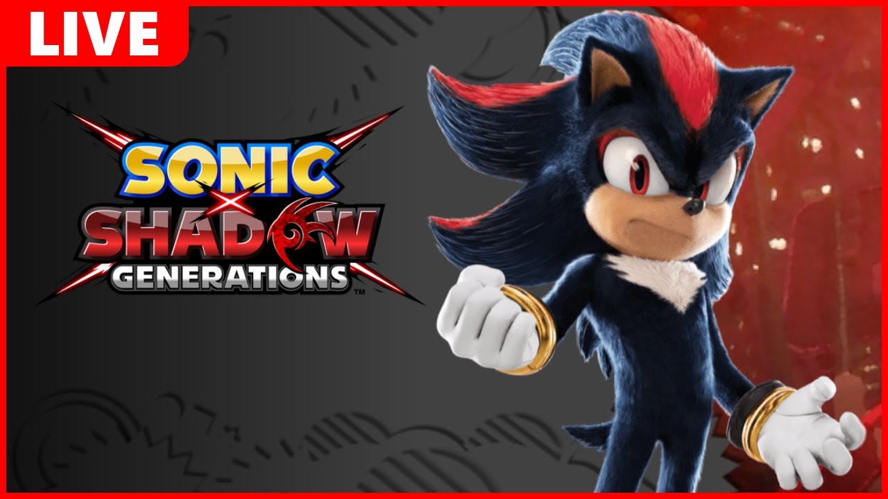 [Sonic X Shadow Generations] Shadow Movie DLC | Keanu Reeves is Shadow ...