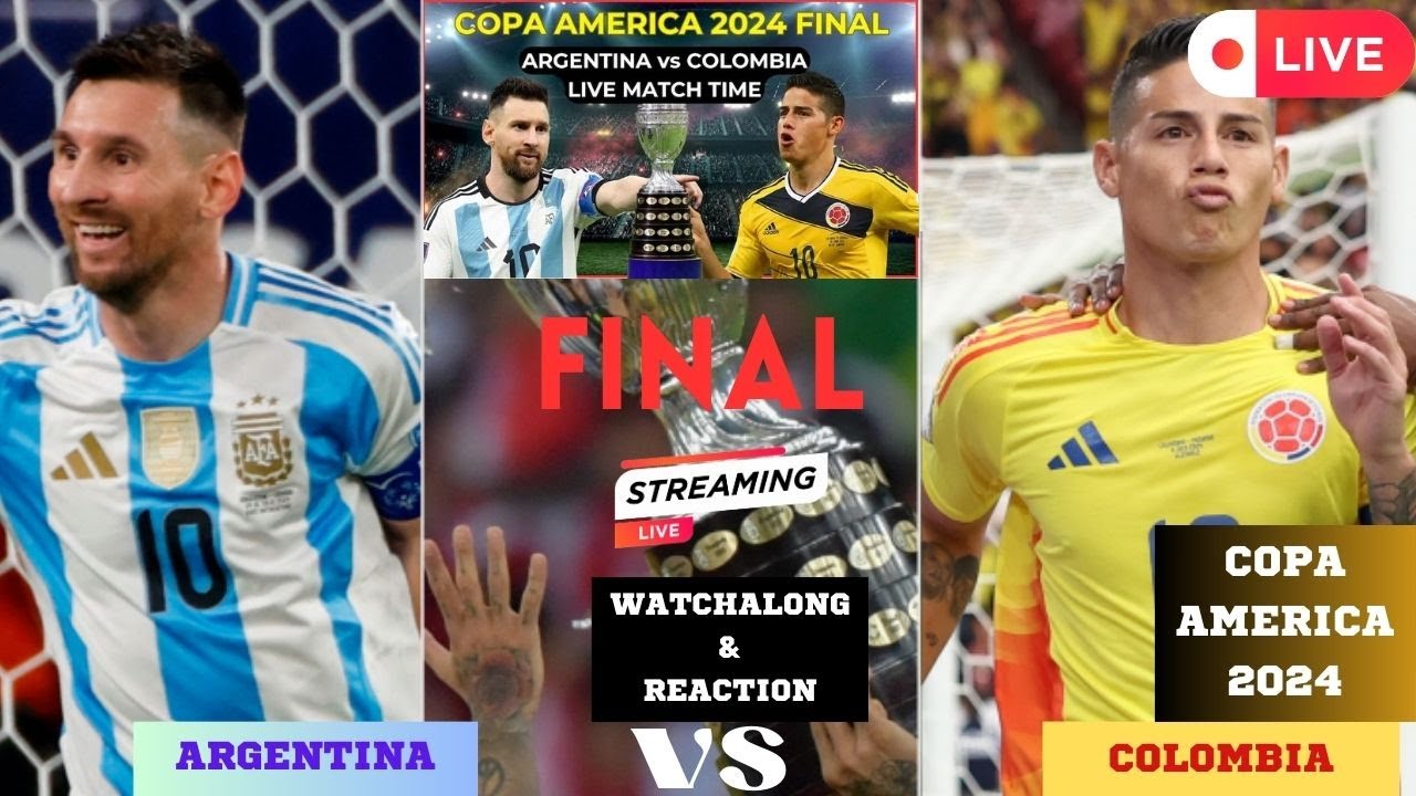 ARGENTINA VS COLOMBIA II FINAL OF COPA AMERICA 2024 II COMMENTARY ...
