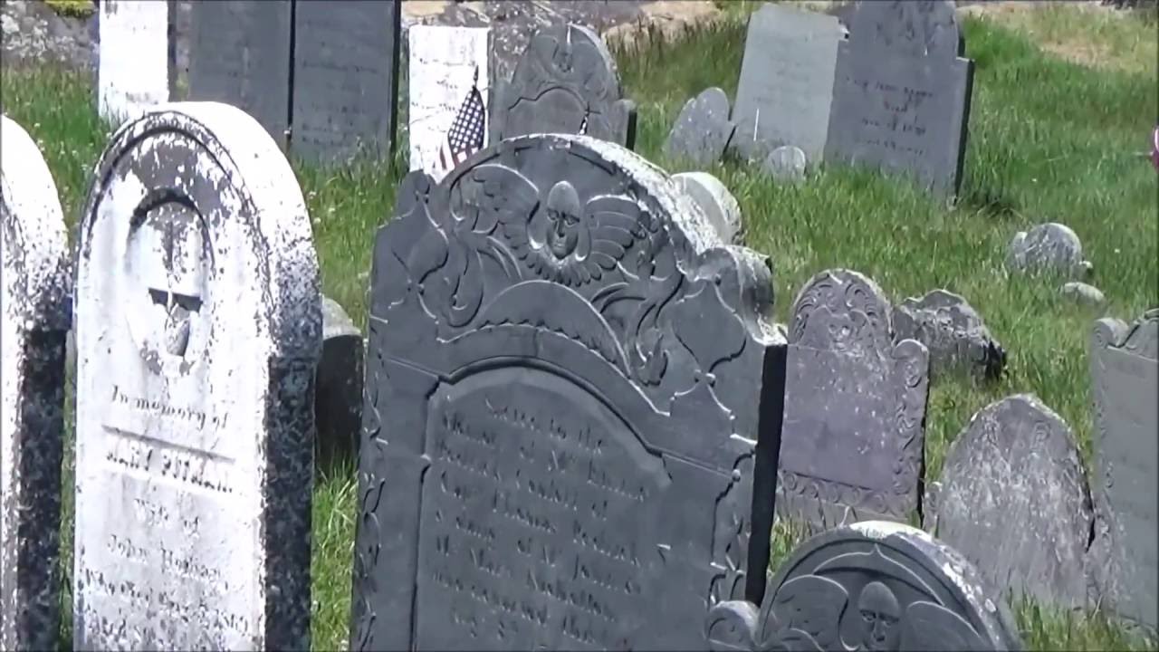Hocus Pocus Cemetery - Old Burial Hill - YouTube