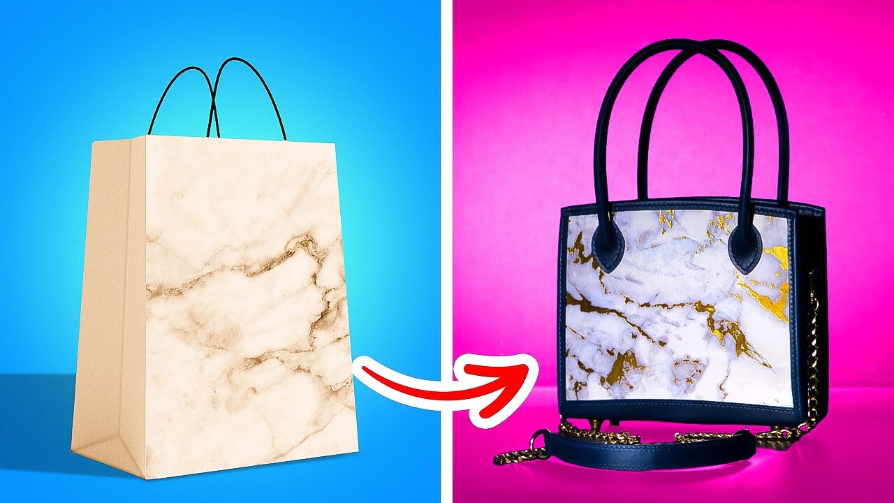 DIY Trendy Bags From Simple Materials - YouTube