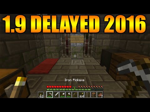 ★Minecraft 1.9 Update - THE COMBAT UPDATE Delayed Until 2016 (Minecraft ...