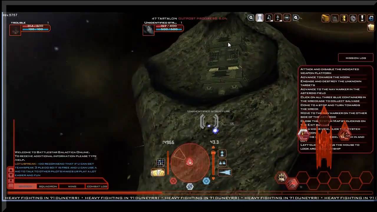 BGO - First mission, Human and Cylon! (Battlestar Galactica Online ...