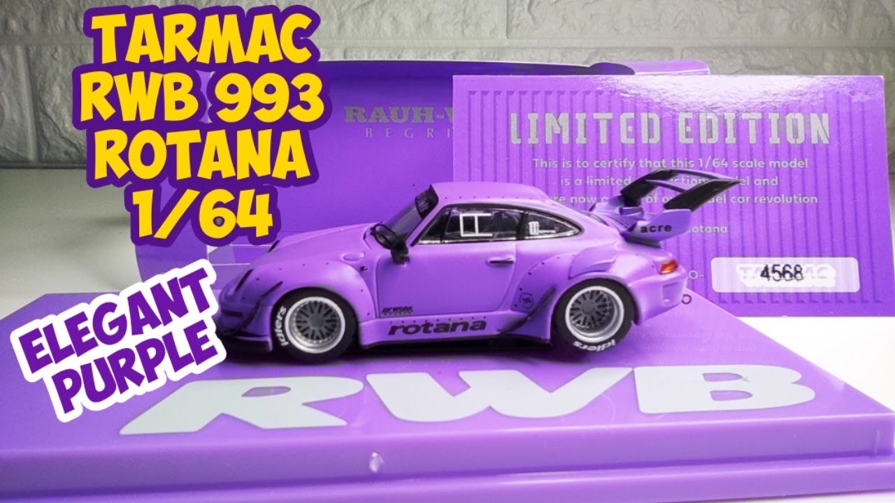 Elegant Purple, Tarmac RWB 993 Rotana 1/64 - YouTube