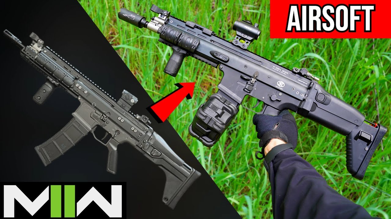 I Spent $1,000 Creating My MW2 Loadout In Airsoft! - YouTube