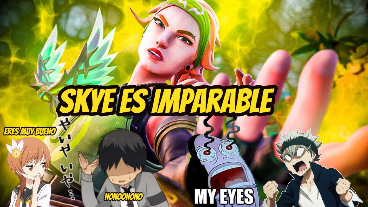 SKYE EL ES IMPARABLE!!! - YouTube