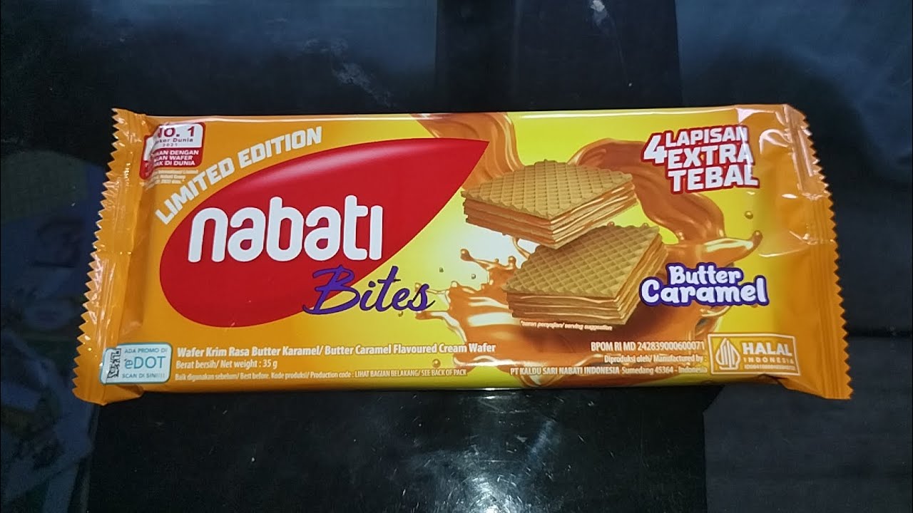 Review Produk #2741 : Nabati Bites Limited Edition Butter Caramel - YouTube