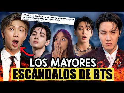 ESCÁNDALOS de BTS *Todo lo que NO SABÍAS*