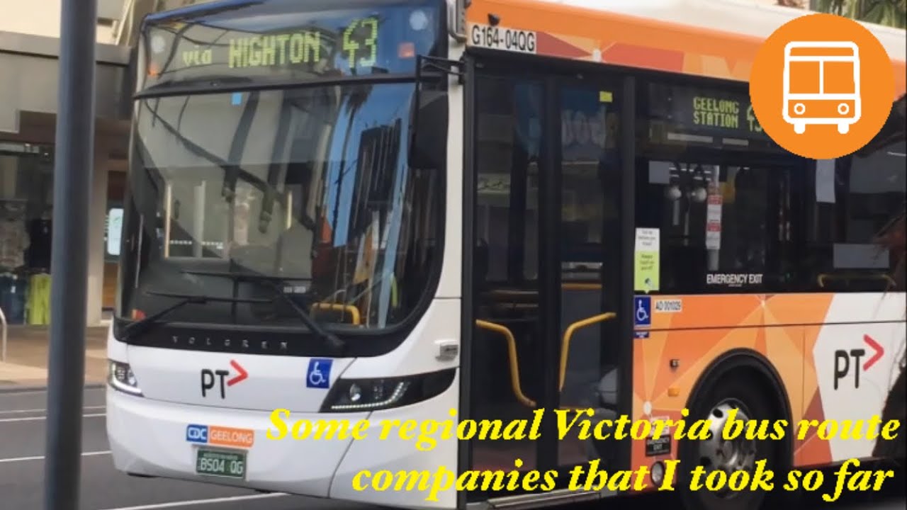 Some regional Victoria bus route companies that I took so far (Read ...