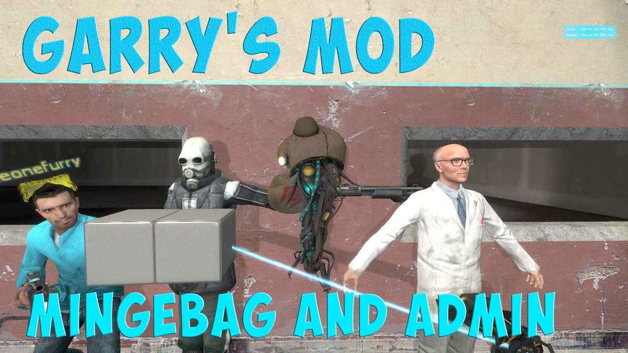 Garry's Mod Animation - MingeBag and Admin - YouTube
