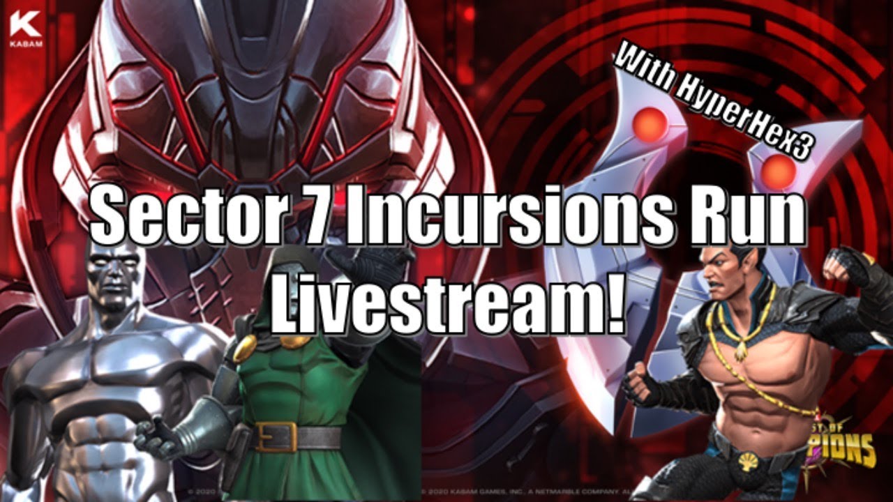 Incursions Run Livestream! | Marvel Contest of Champions - YouTube