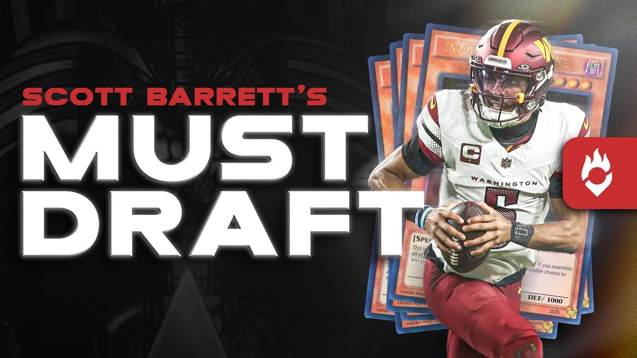 Scott Barrett's MUST DRAFT Players for Fantasy Football - Exodia Reveal! - YouTube