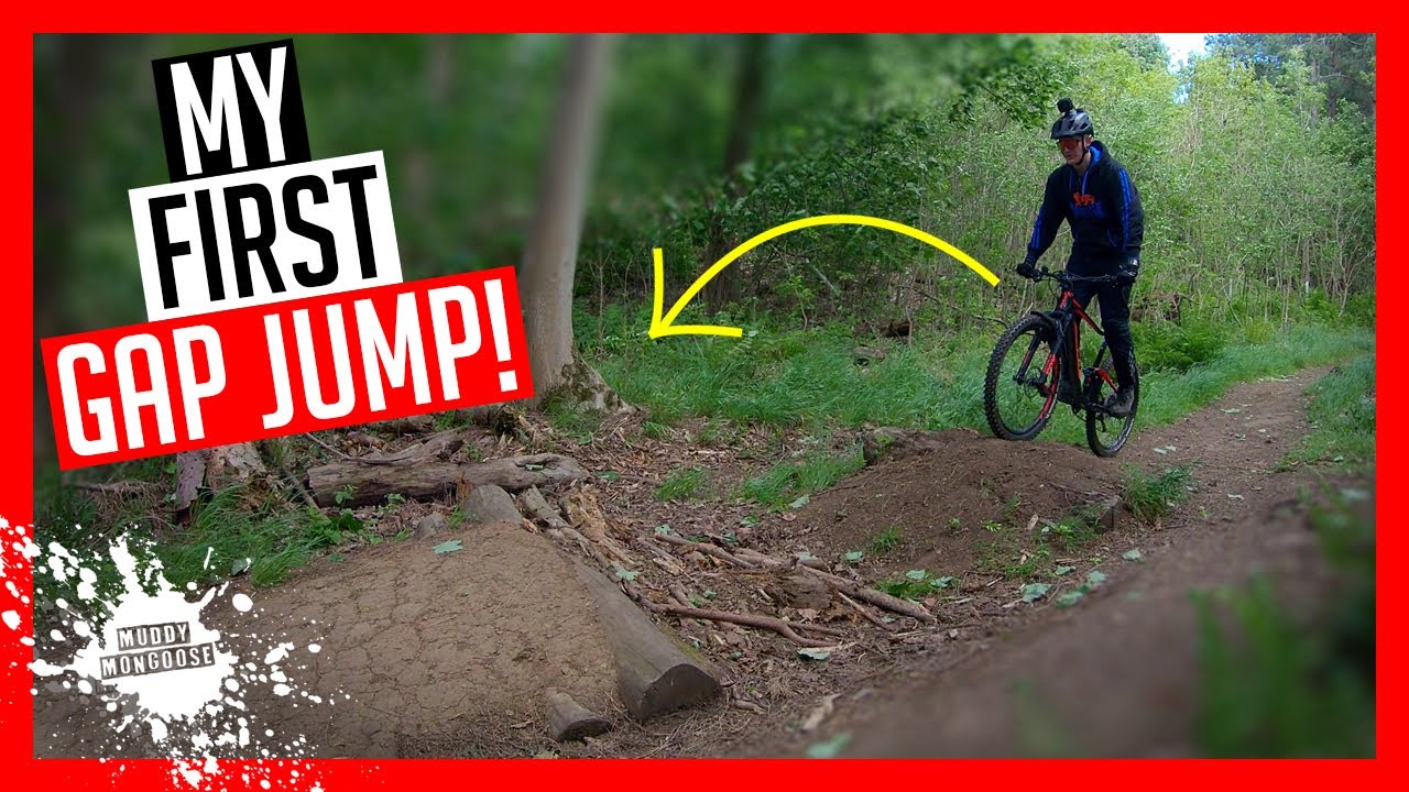 My First Gap Jump! Braefoot Mtb Fife MTB Scotland MTB - YouTube