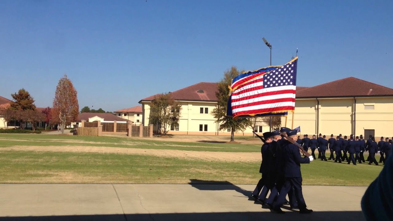 Air Force OTS Grad Parade Part 4 - YouTube