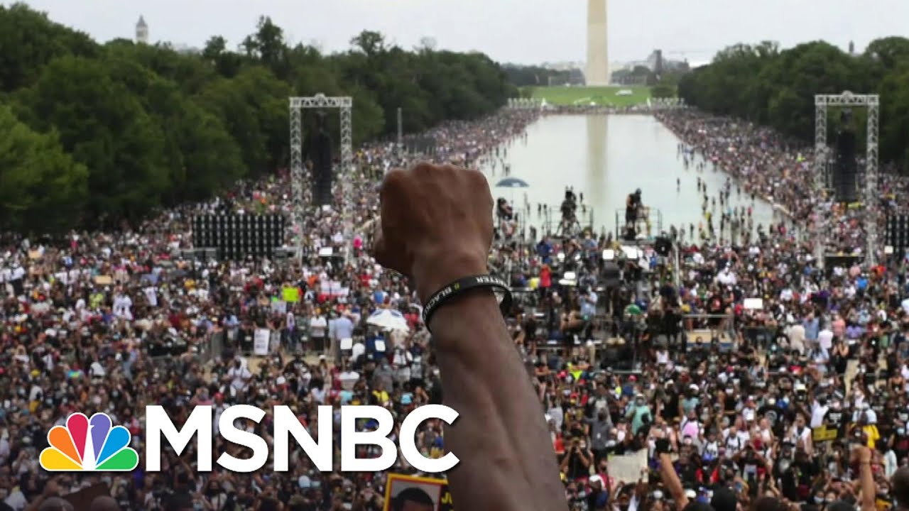 Thousands Protest In Washington For Racial Equality | The 11th Hour ...