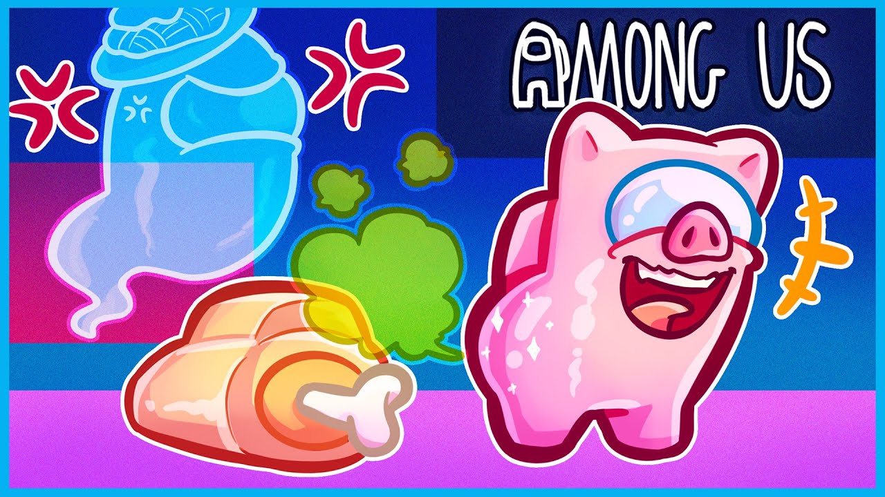 Among Us moments where Pasta gets farted on...a lot... - YouTube