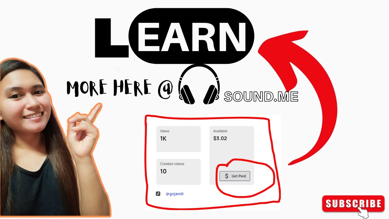 HOW TO LEARN AND EARN DOLLARS HERE AT SOUND.ME KUMITA NG PERA SA TIKTOK ...