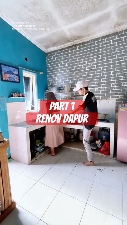 Part 1 renov dapur sederhana - YouTube