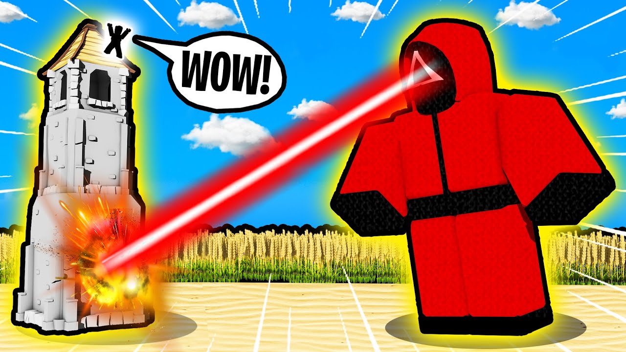 SQUID GAME BOSS vs. TOWER - Who will Survive? - YouTube