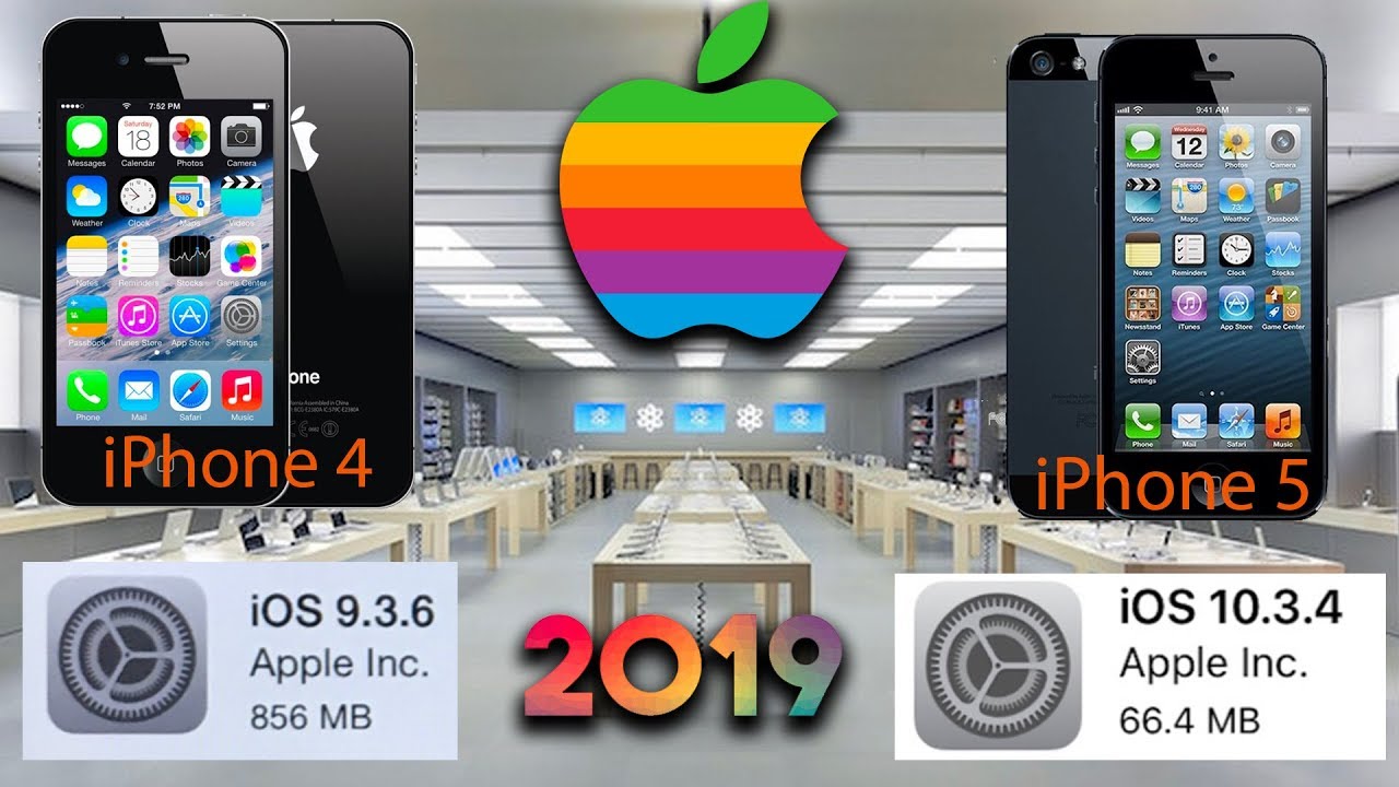 AGGIORNARE iPhone 4s e iPhone 5 nel 2019! - YouTube