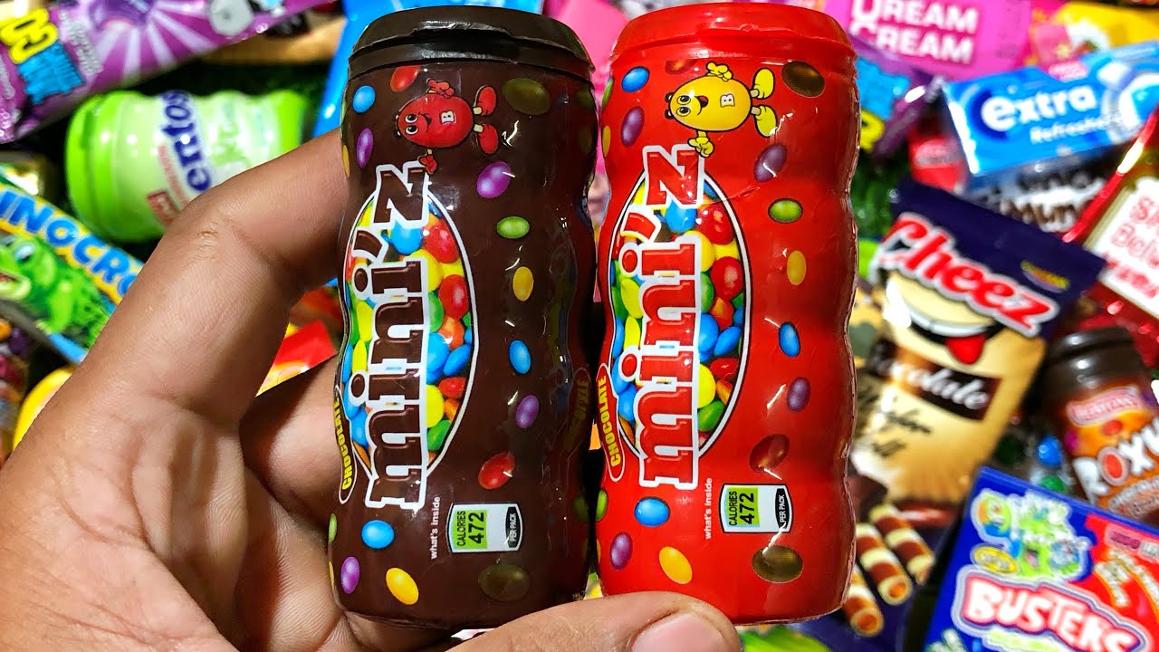 Some Lots Of Mini Candies | Chocolate ASMR | candy Opening - YouTube