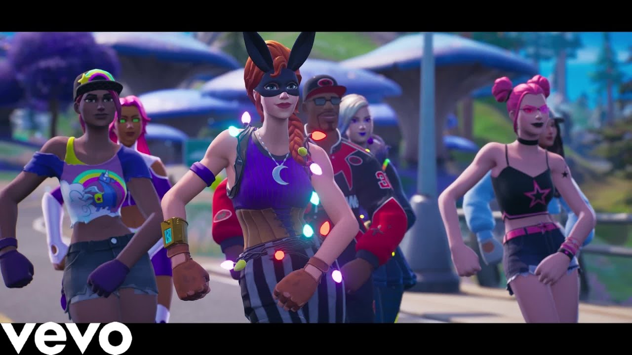 Fortnite - Jiggle Jiggle (Fortnite Music Video) My Money Don't Jiggle ...