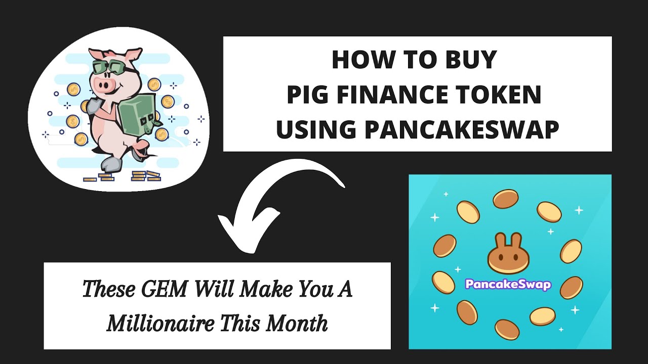 HOW TO BUY PIG FINANCE TOKEN USING PANCAKESWAP: These GEM Will Make You ...