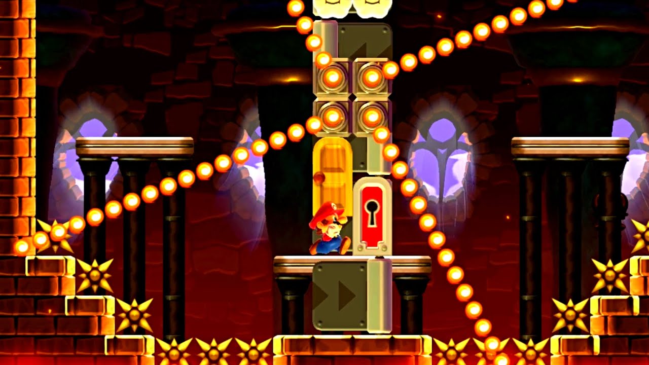 Super Mario Maker 2 🔧 Avoiding Fire 🔧 geumgan27_ - YouTube